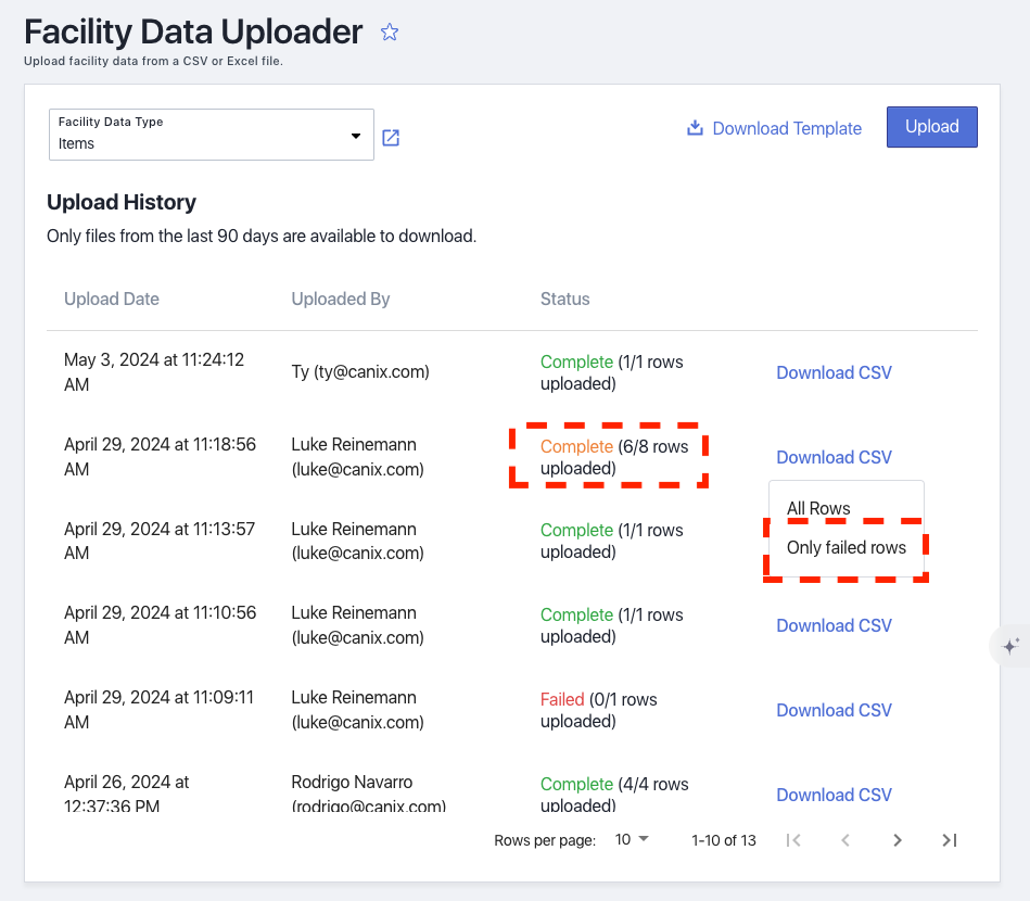 Bulk Upload Items – Canix Help Center