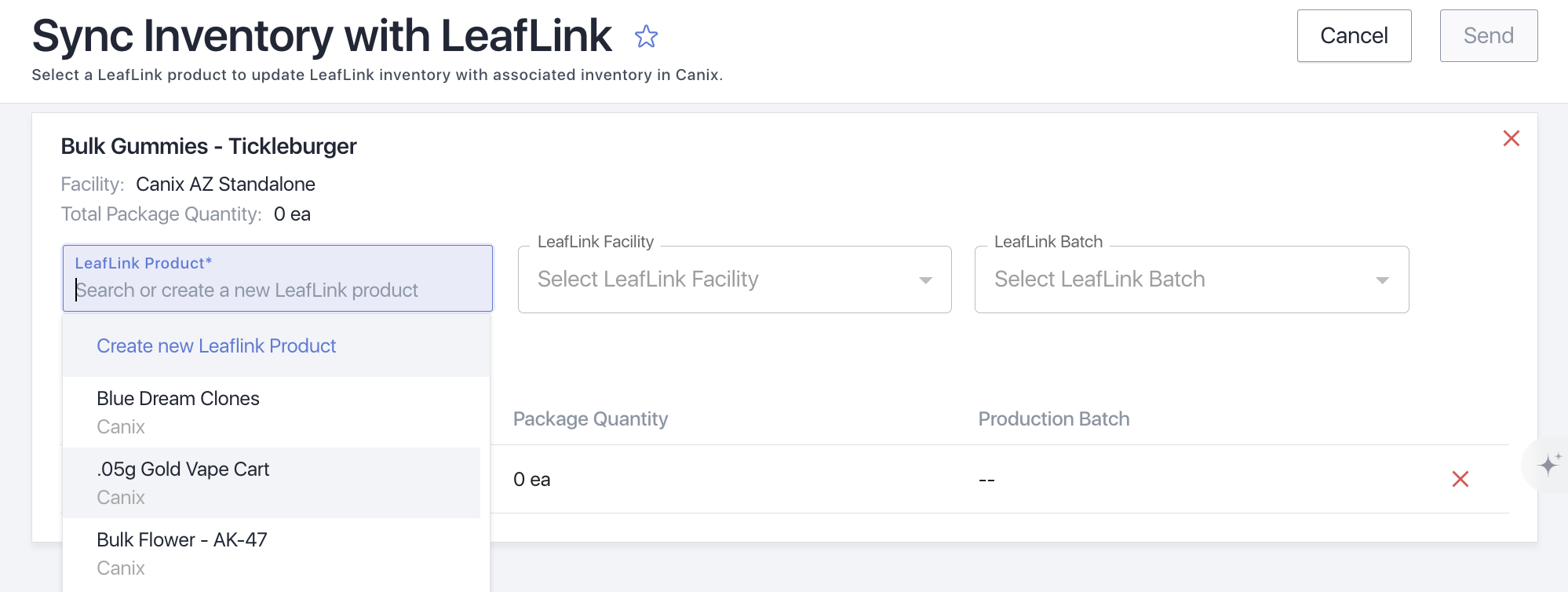 Managing Multiple LeafLink Accounts in Canix – Canix Help Center